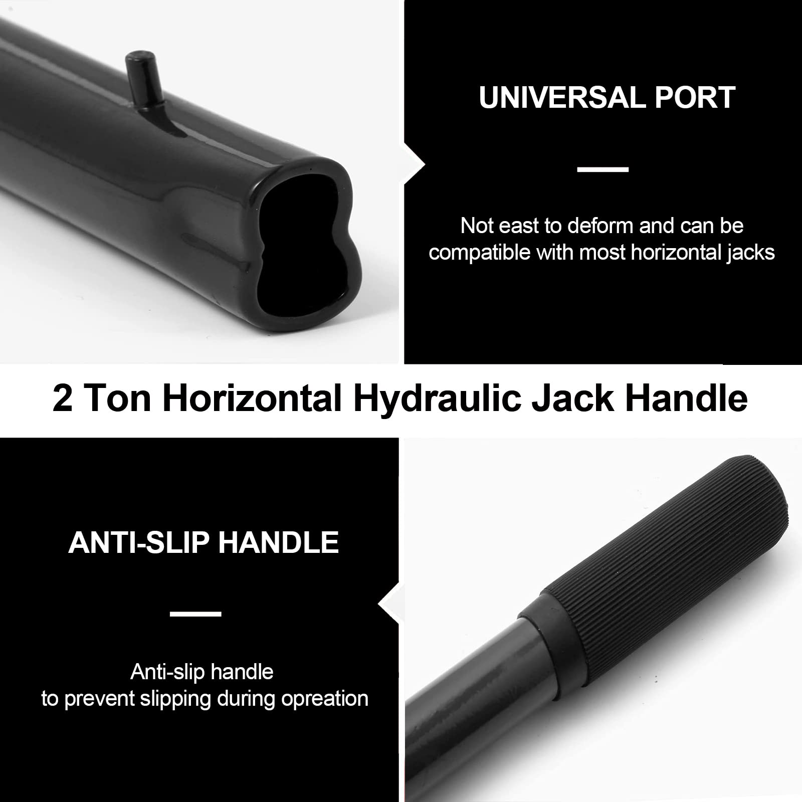 Snapklik.com : ANCKNE Horizontal Hydraulic Jack Handle 2 Ton, Jack ...
