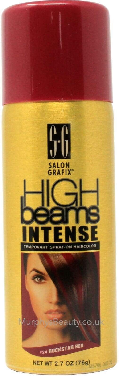 Amazon.com : High Beams Intense Temporary Spray Hair Color Popstar Pink ...