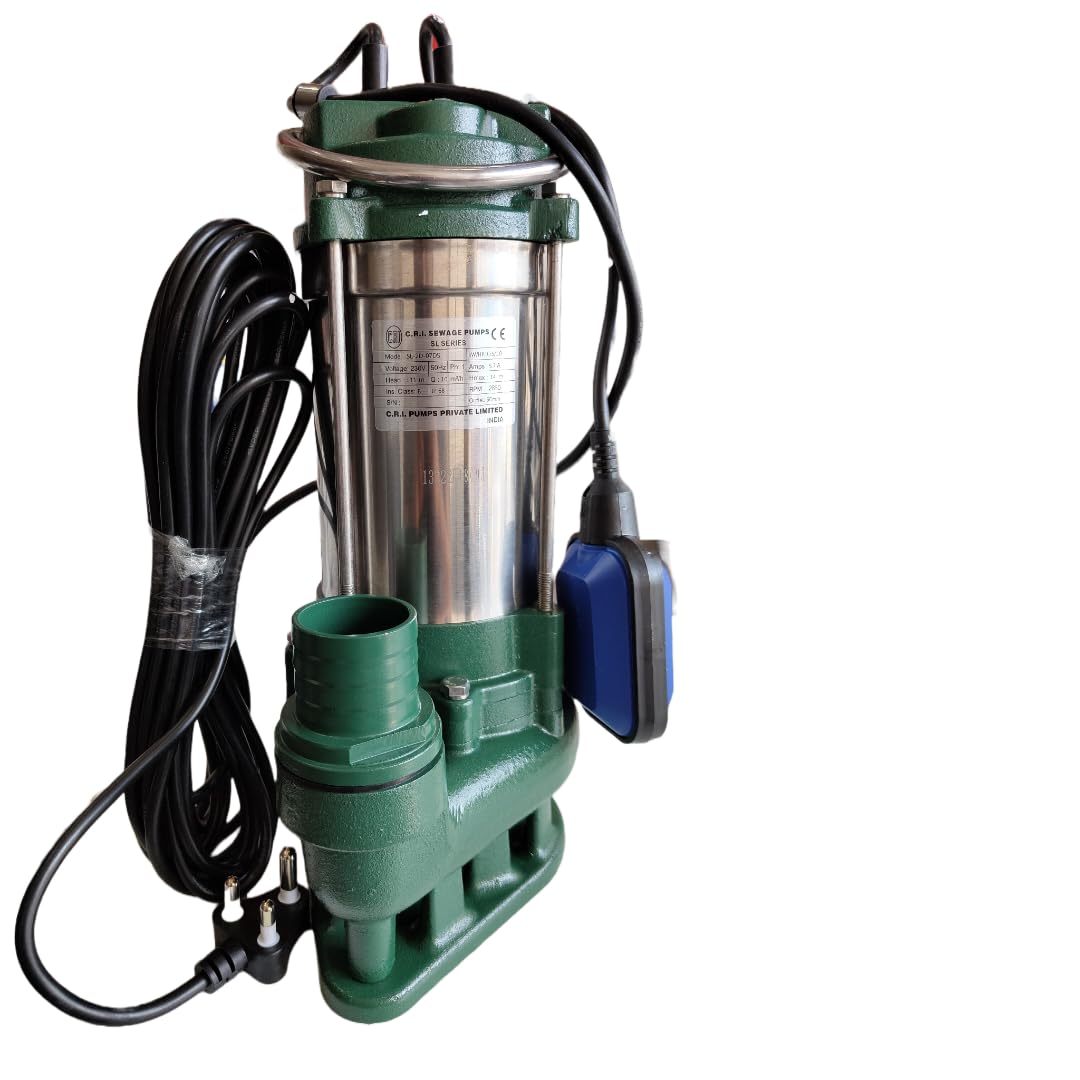 CRI Sewage Pump 1H.P (SL Series) Single Phase Water Pump : Amazon.in ...