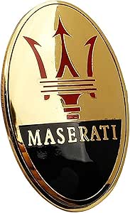 Amazon.com: Car Front Grille Logo Emblem for Maserati Quattroporte ...