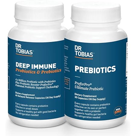 Amazon.com: Dr. Tobias Deep Immune Probiotics & Prebiotics for Women ...