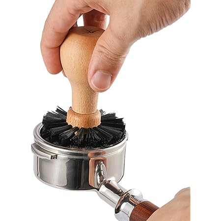 Amazon.com: Soulhand Professional Coffee Brush, Natural Bristle Coffee ...