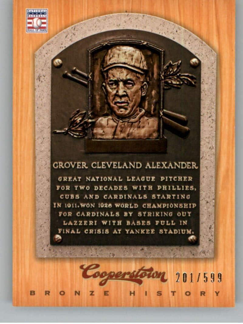 Amazon.com: 2012 Panini Cooperstown Bronze History #1 Grover Alexander ...