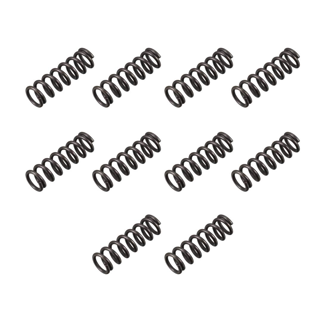 uxcell Compression Spring - 1.2mm Wire Dia, 8mm OD, 25mm Free Length ...