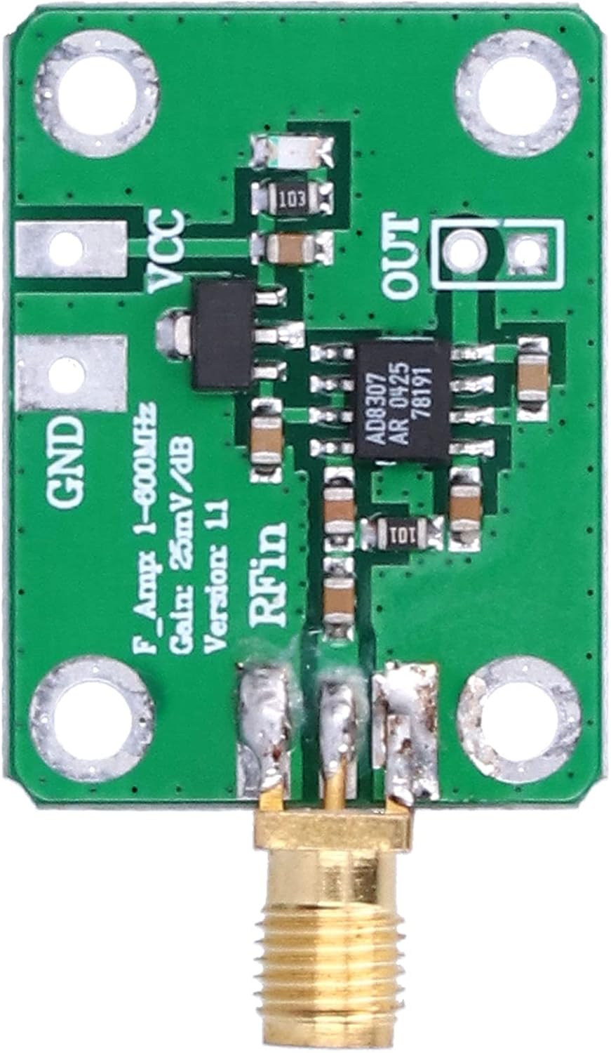 Amazon.com: AD8307 RFPower Meter, Large Dynamic Range PCB Material ...