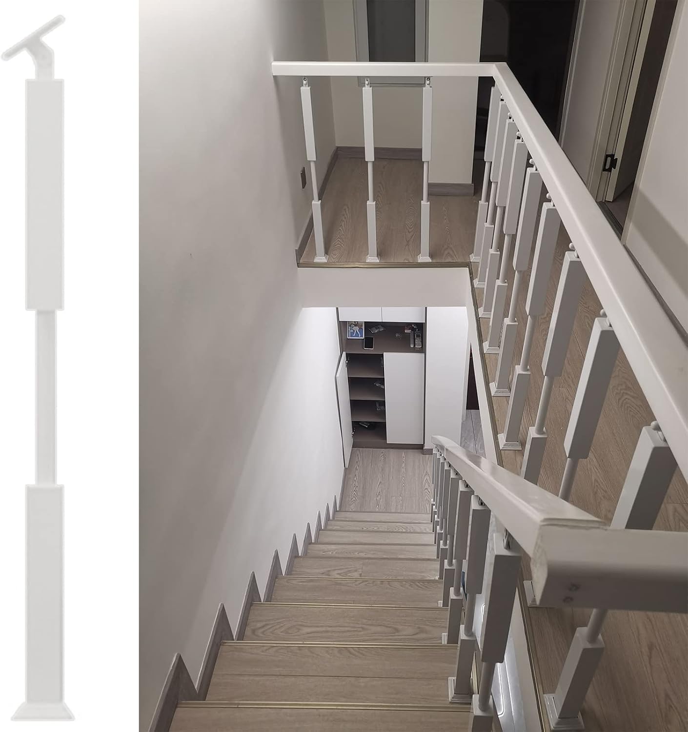 Amazon.com: LXLZYXSF Modern Stairwell Banister Railing Spindle Post ...