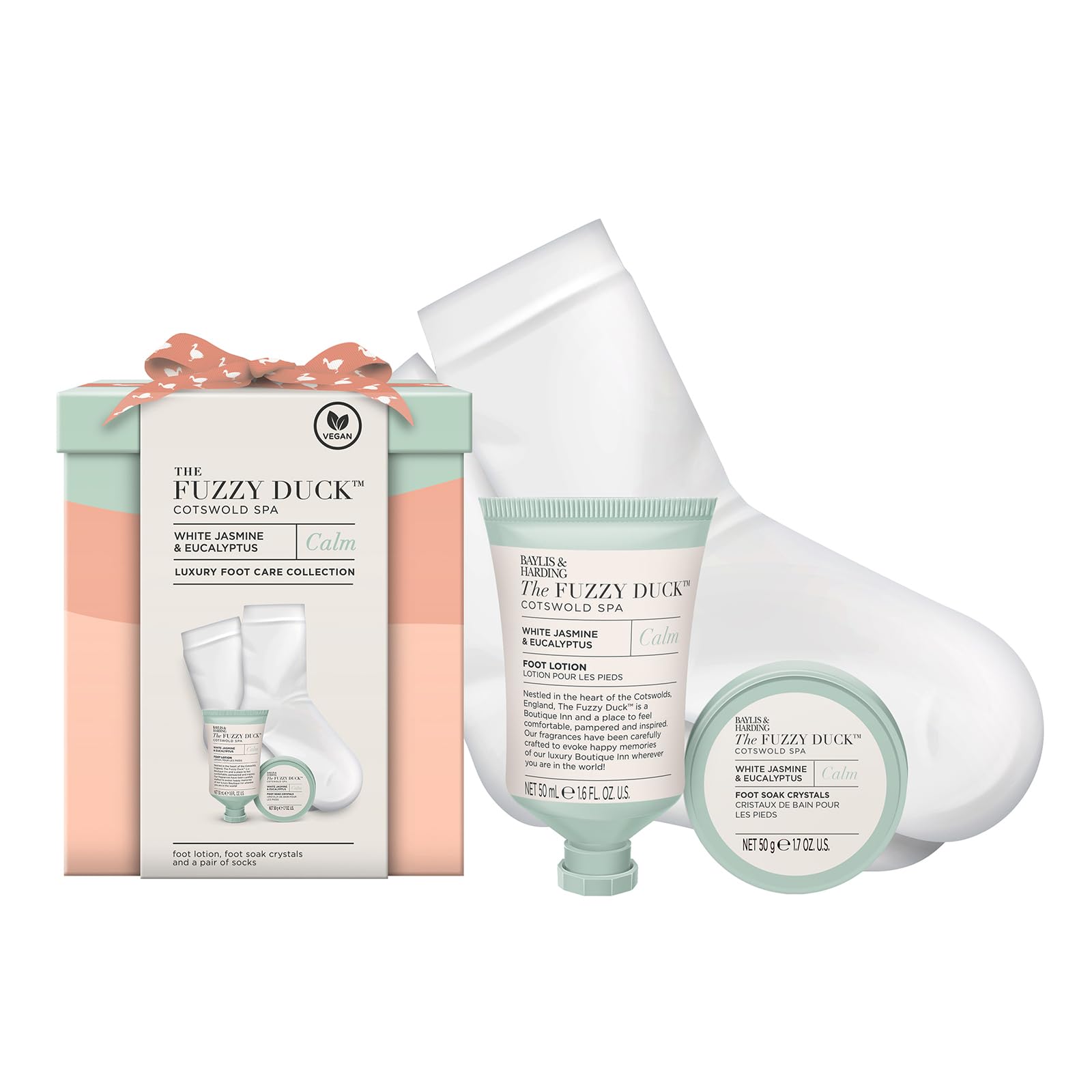 Baylis & Harding The Fuzzy Duck Cotswold Spa Luxury Foot Care Gift Set ...
