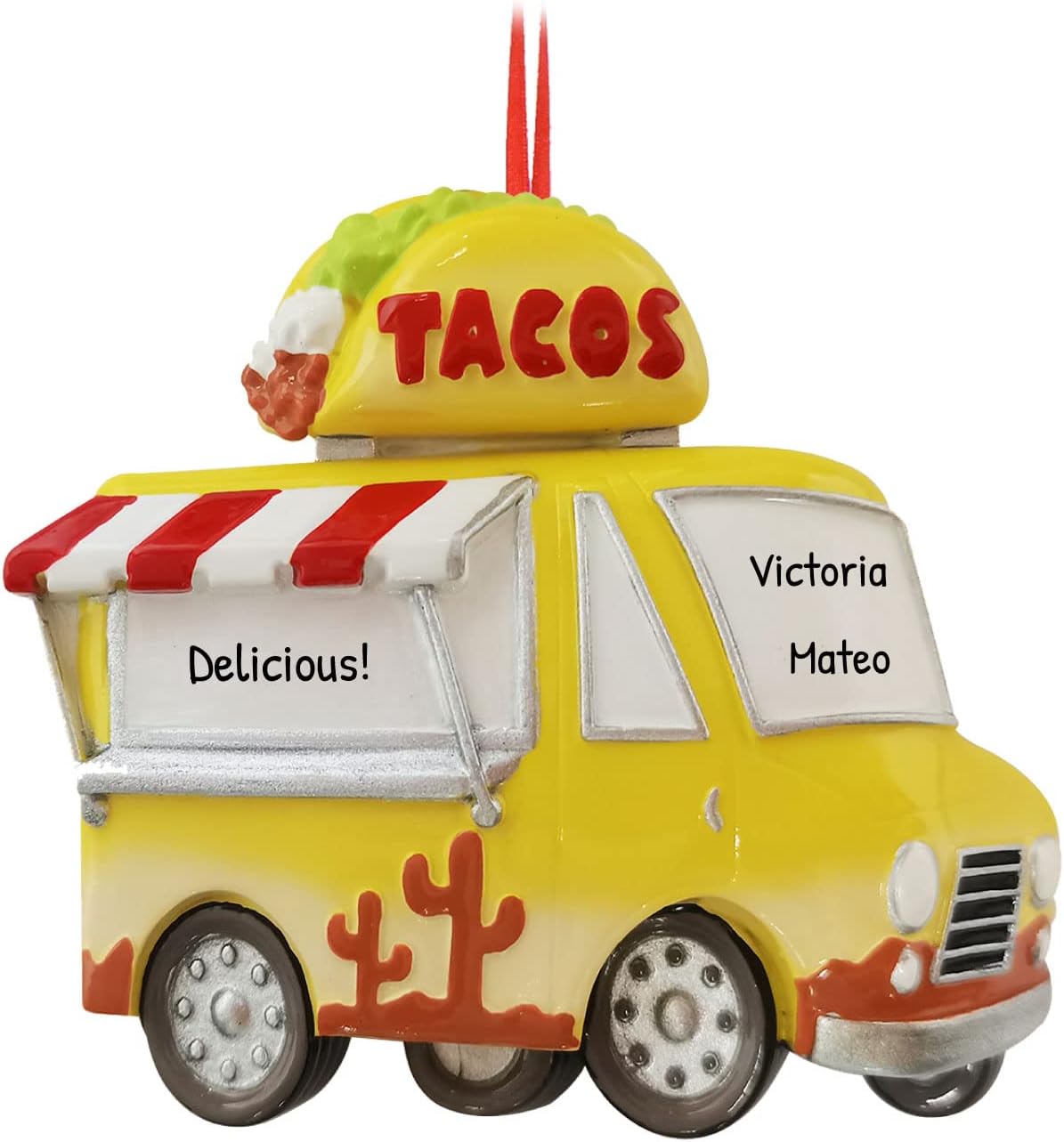 Amazon Personalized Taco Truck Ornament 2023 Mexican Food Truck amazon-personalized-taco-truck-ornament-2023-mexican-food-truck