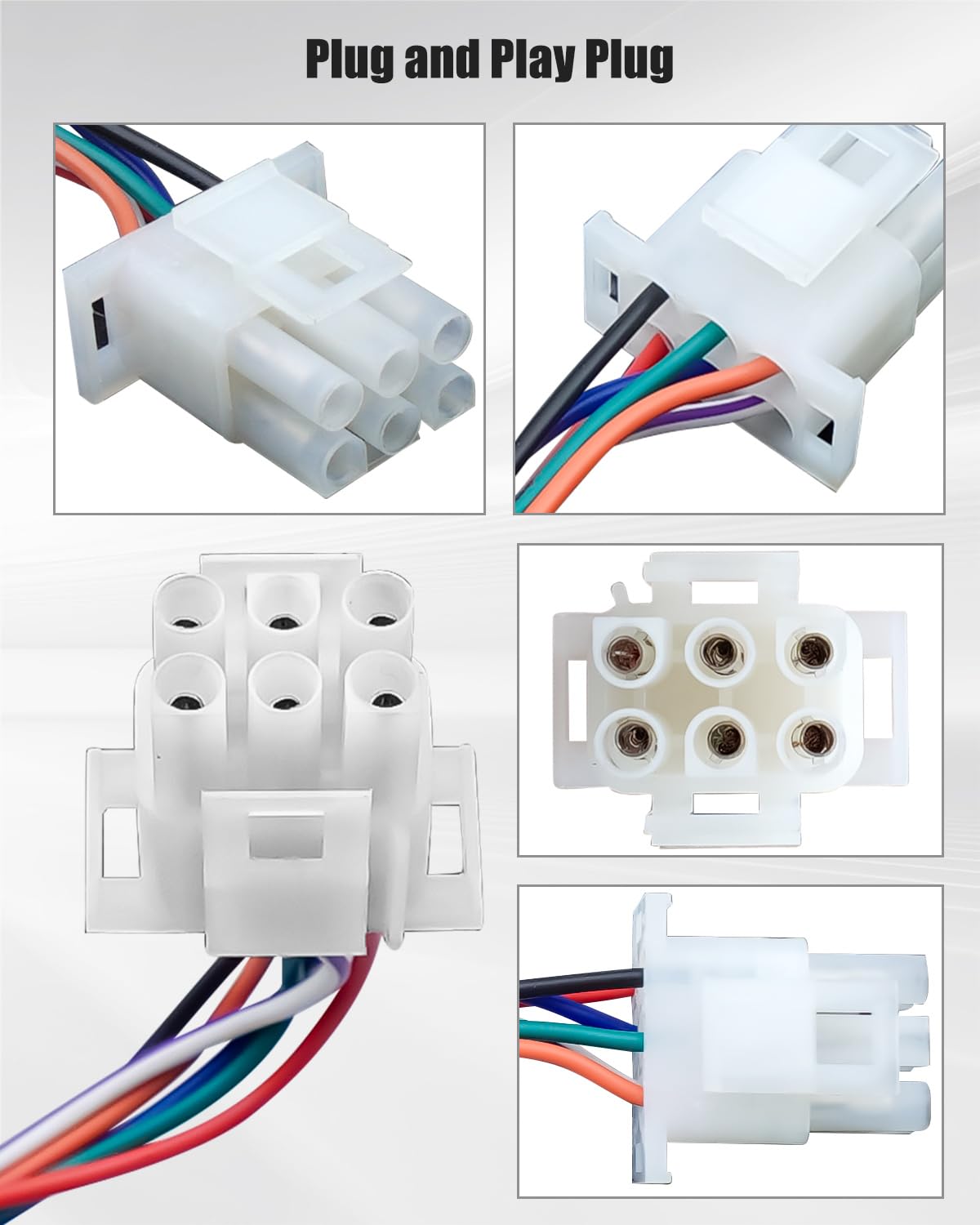 Snapklik.com : 6 Pin Wiring Harness Fit For Leer Truck Camper Topper