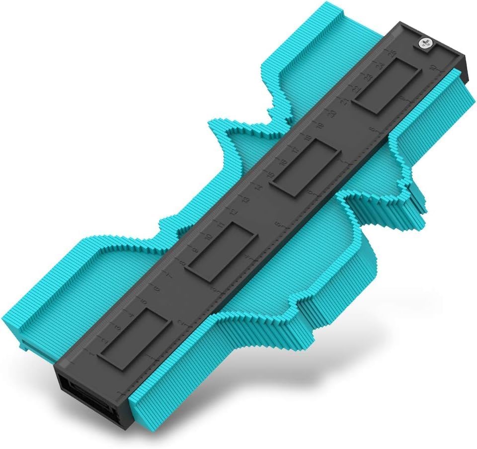 Openja Contour Gauge Duplicator 10 Inch Profile Gauge Measure Ruler ...