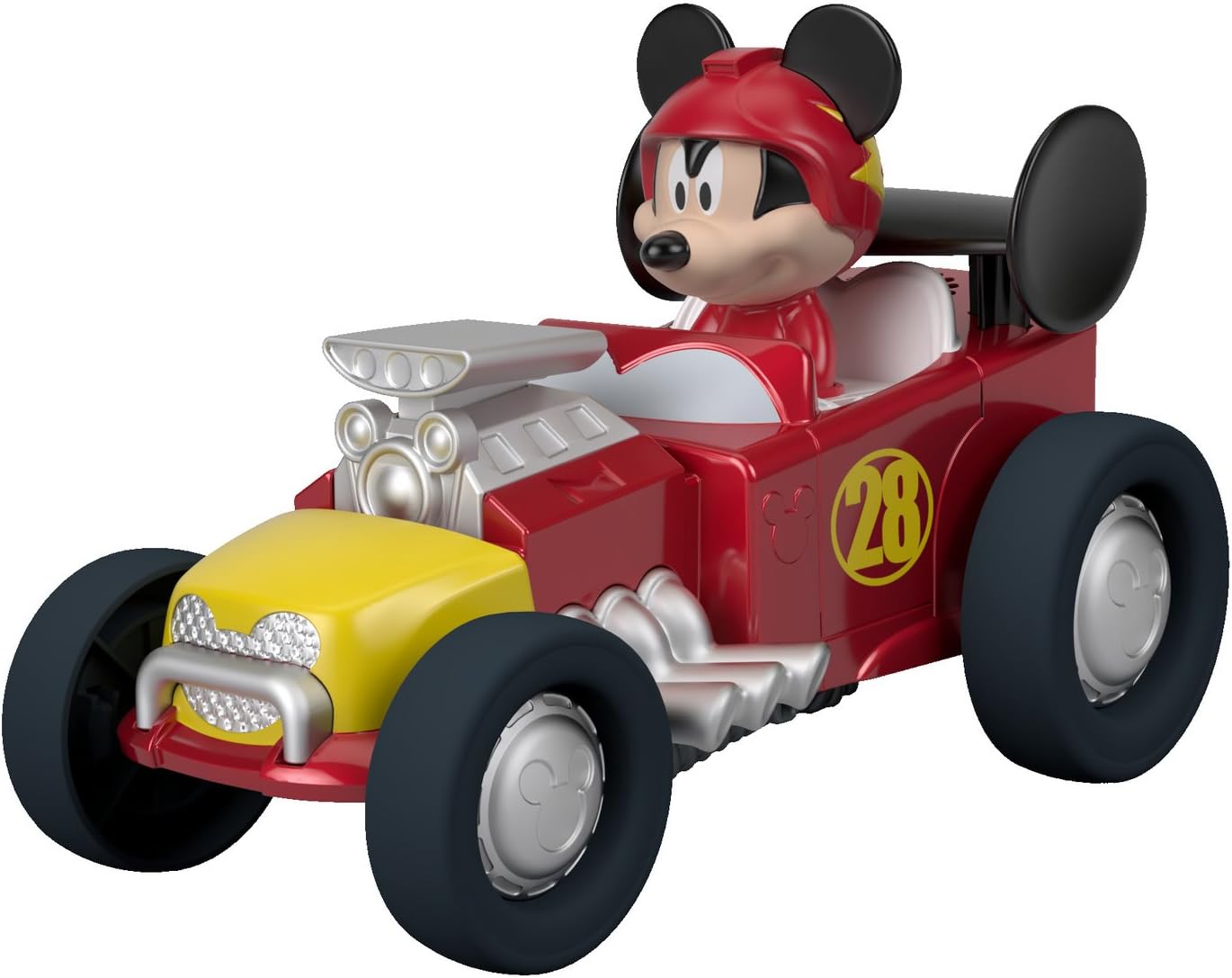 Fisher-Price Disney Mickey & the Roadster Racers Jump N’ Race Hot Rod ...