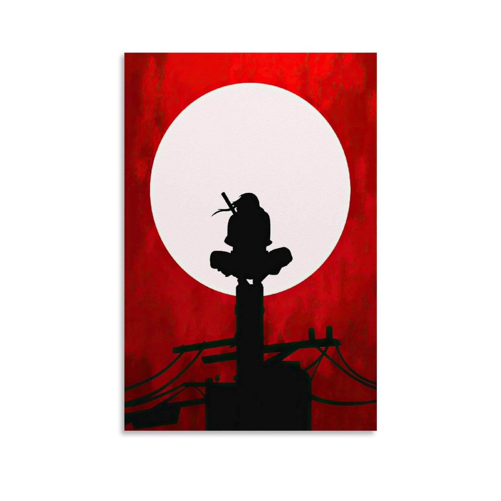 Naruto Itachi Uchiha Cartoon Poster Poster Decorative Painting Canvas ...