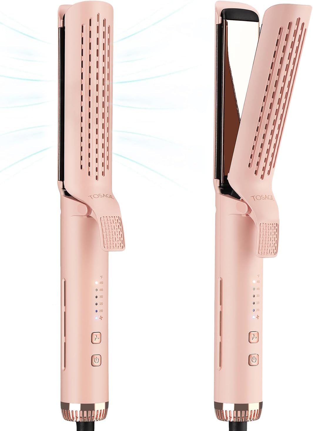 Amazon.com: MESCOMB 360° Airflow Styler – 1 Inch 2-in-1 Hair ...