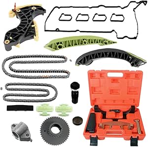 Amazon.com: Timing Chain Kit Locking Tool Set For Mercedes Benz SLK250 ...