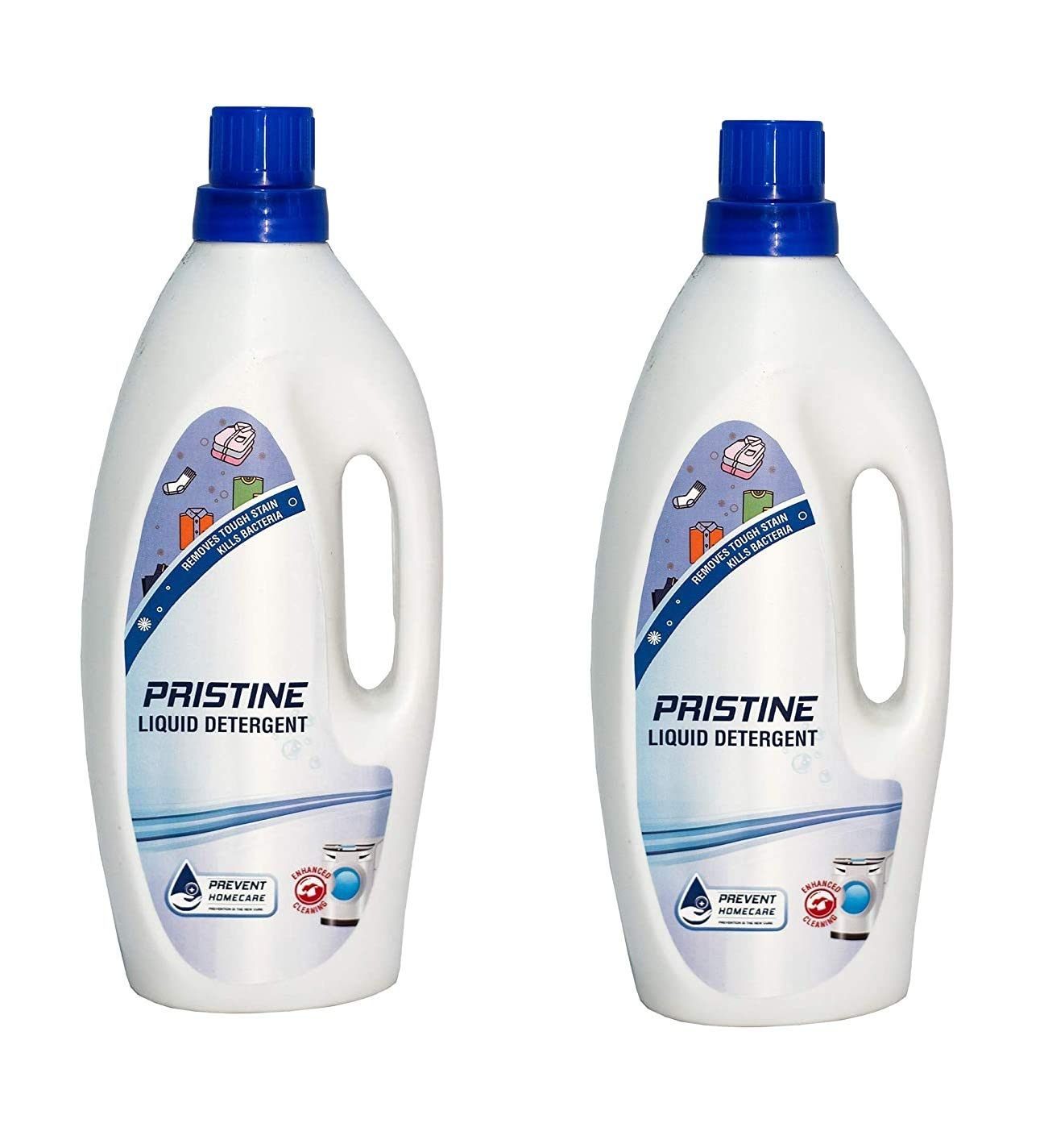 Pristine Liquid Detergent - 1L (Pack of 2) : Amazon.in: Health ...