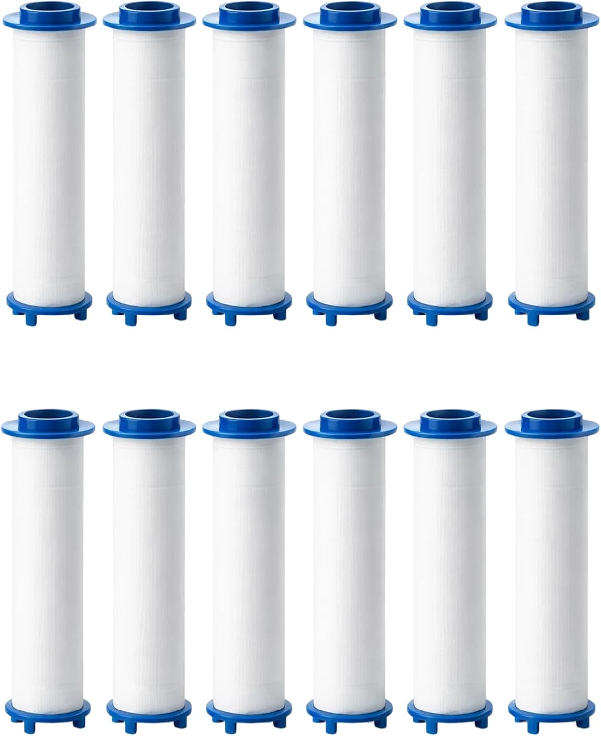 12 PCS Ion Drops Shower Head Filters, 3.3Inch Filtered Shower Head ...