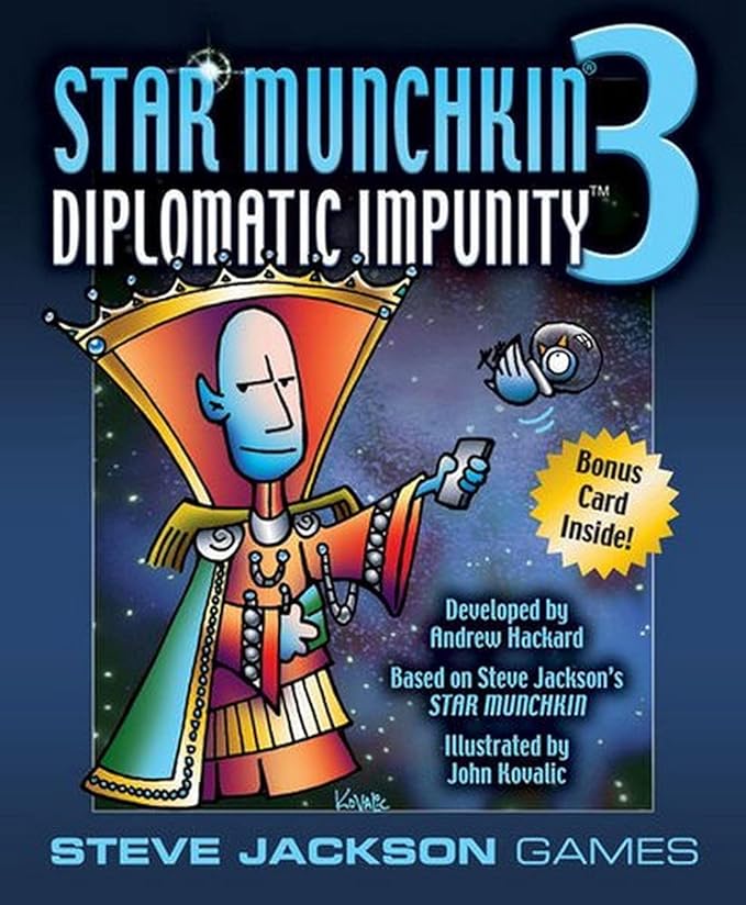 Amazon.com: Star Munchkin 3 Diplomatic Impunity Card Game : Toys & Games