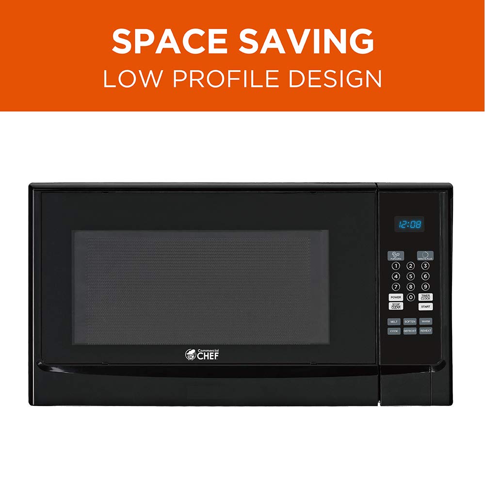 Snapklik.com : COMMERCIAL CHEF 1.4 Cubic Foot Microwave