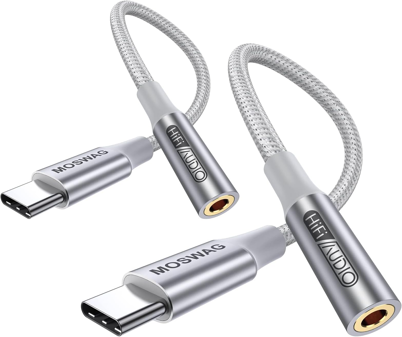 MOSWAG Adattatore jack per cuffie USB C a 3.5mm, adattatore audio USB C ...