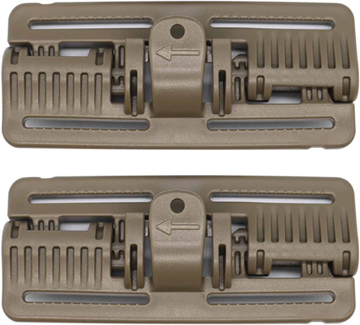 Amazon.com : Tactical Vest Molle System Qd Adapter, Quick Release ...