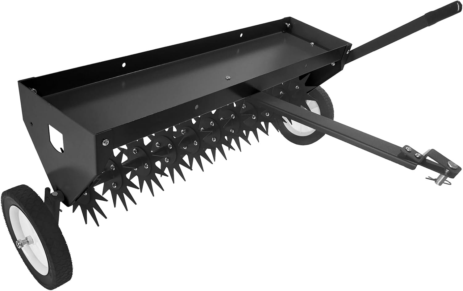 Amazon.com : GarveeLife 40 in Tow Behind Aerator, Aerator Lawn Tool ...