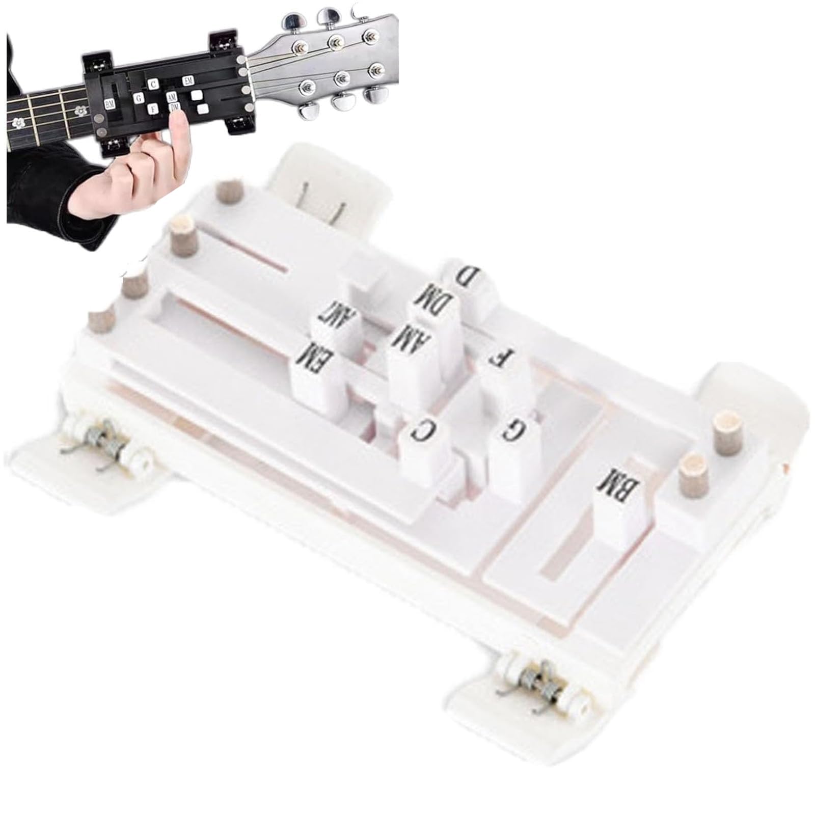 Snapklik.com : Guitar Aid Chords Buddy Trainer, Assisted Para Tool Guitar Learning Parts