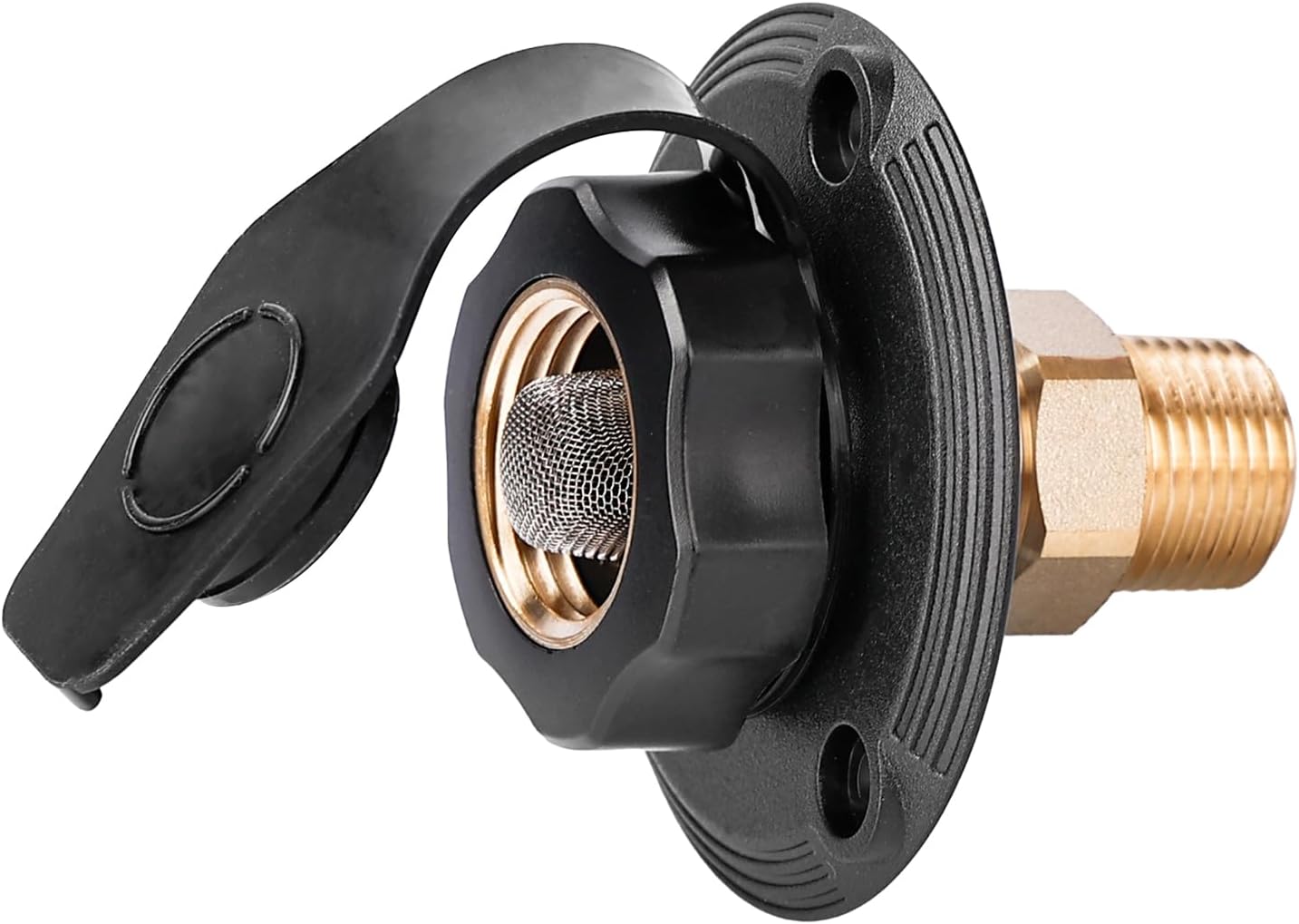 Amazon.com: Veepeak RV City Water Inlet with Check Valve, 3/4'' NH ...