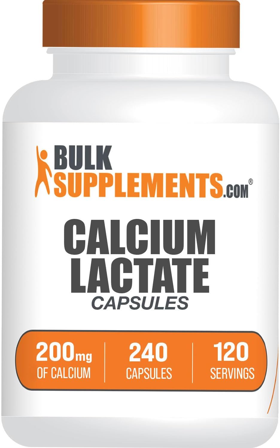 Amazon.com: BulkSupplements. com Cápsulas de lactato de calcio ...