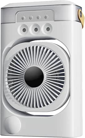 Climatiseur Mobile avec Télécommande, Ventilateur avec Refroidissement ...
