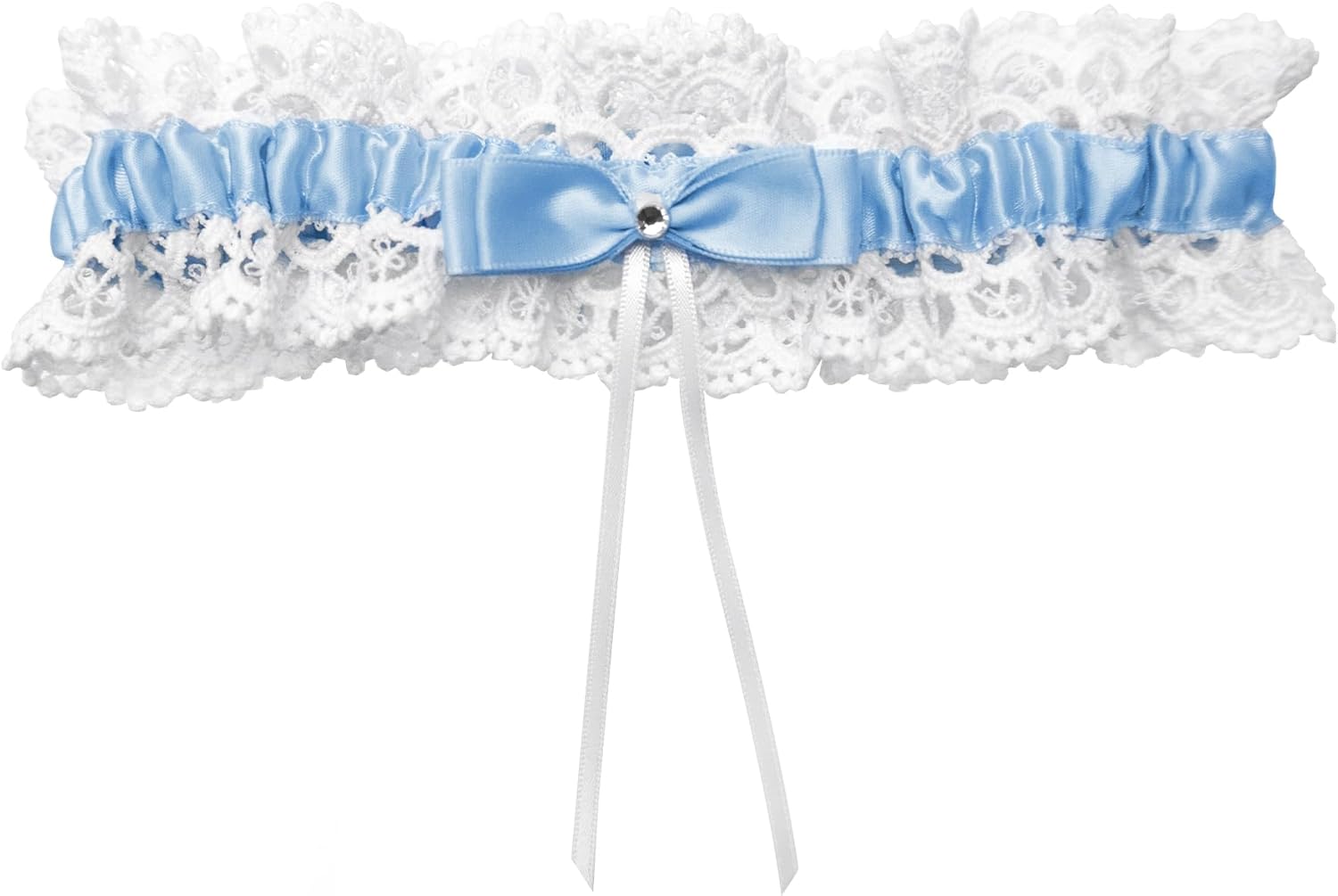 Amazon.com: Bride Wedding Garter, Lace Bridal Garter Elastic Ribbons ...