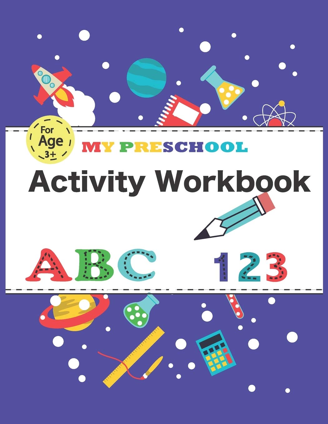 Buy My Preschool Activity Workbook, abc/123: connect the matching ...