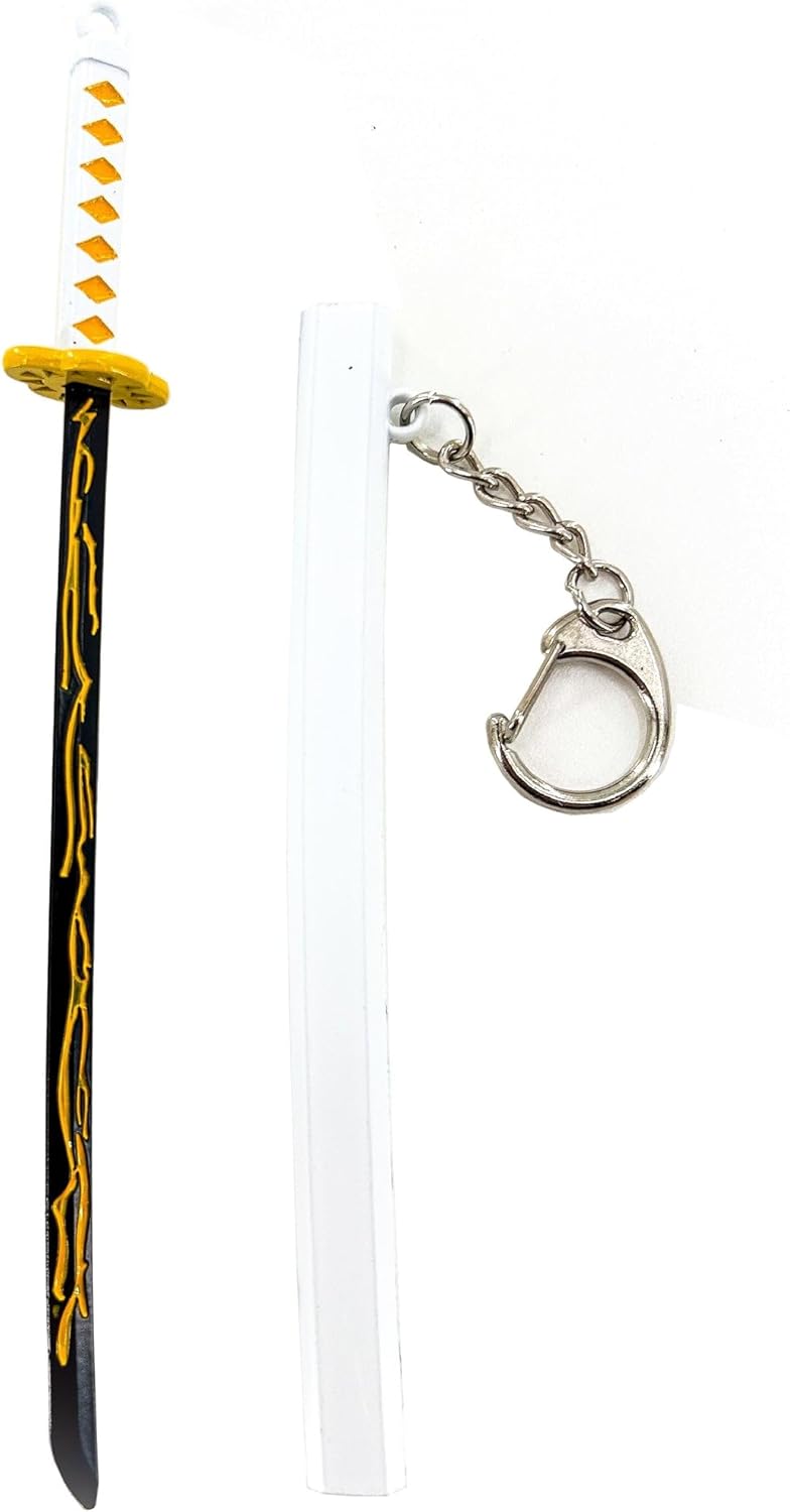 Amazon.com: Anime Sword Keychain Replicas - Officially Inspired by ...