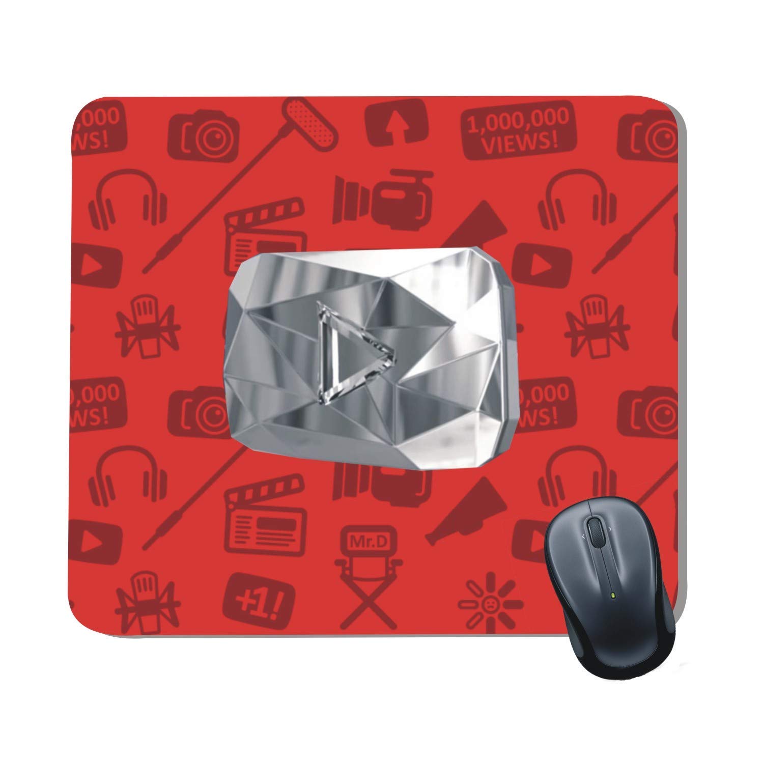 Family Shoping YouTube Accessories Printed YouTube Birhtday Gifts for ...