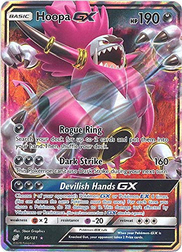 Buy Hoopa GX - 96/181 - Ultra Rare - Team Up Online at Low Prices in ...