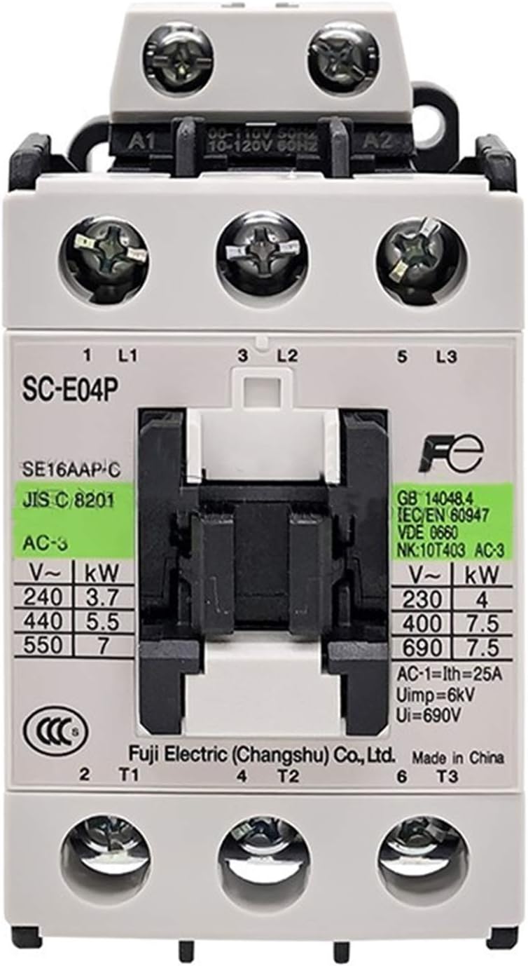Amazon.com: Carus Tool FUJI SC-E04P Contactor Relay AC 110V New 1PCS : Industrial & Scientific