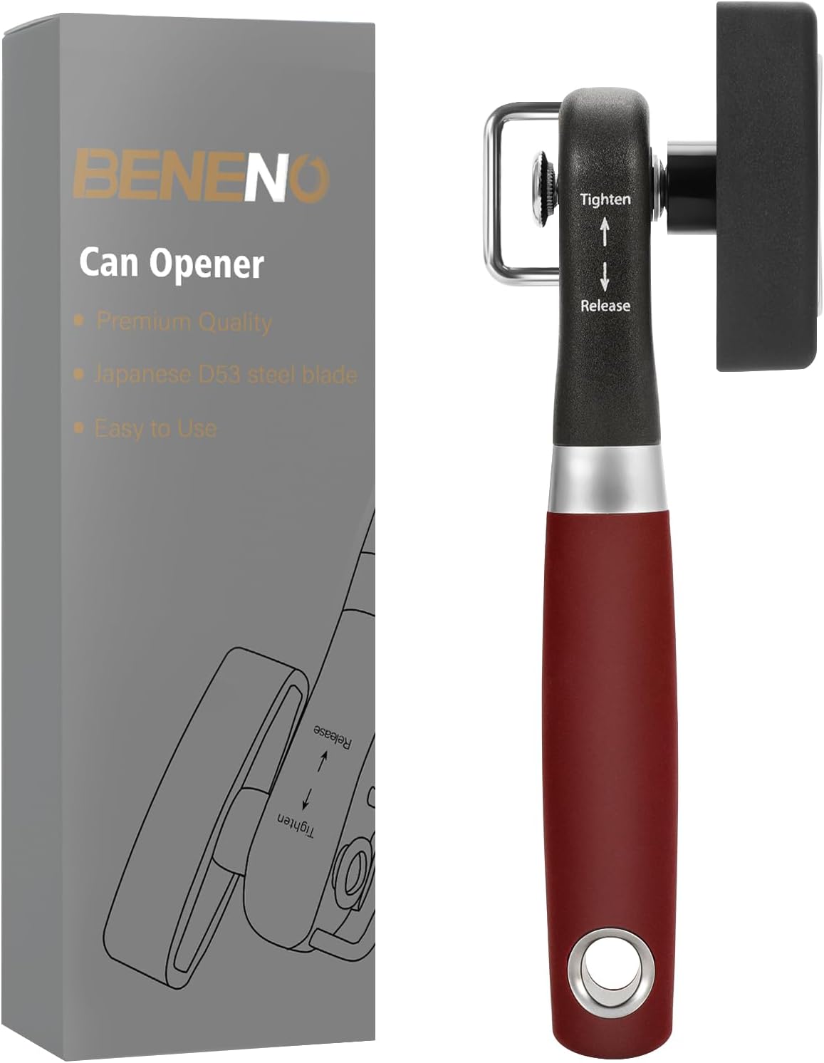 Amazon.com: Can Opener Smooth Edge, Side Cut Can Opener Manual with ...