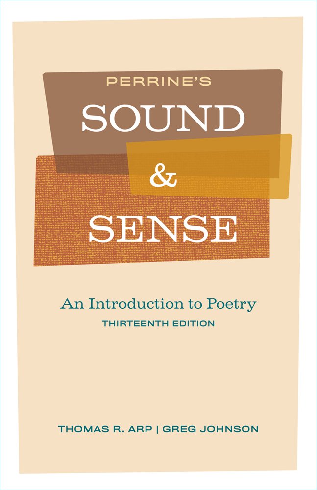 Perrine's Sound and Sense: An Introduction to Poetry: Arp, Thomas R ...