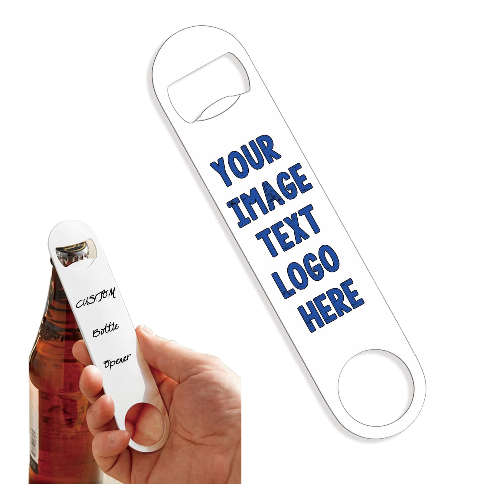 Amazon.com: Custom Bottle Opener - Personalized Metal Beer Bottle ...