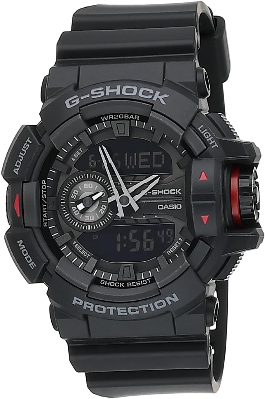 G-Shock CASIO Men's G-Shock Analog-Digital Quartz Watch, Black Dial ...
