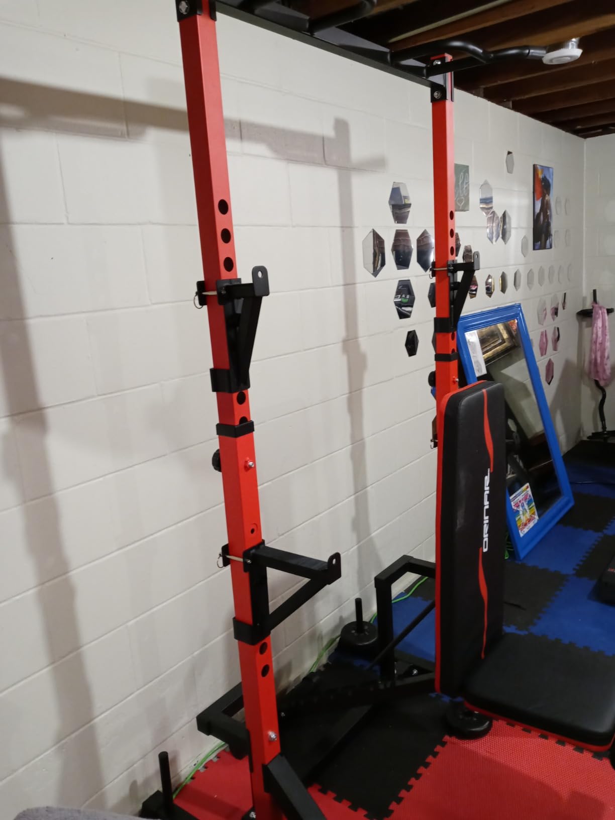 $35/mo - Finance CANPA Multifunction Power Rack with Pull up Bar, Heavy ...