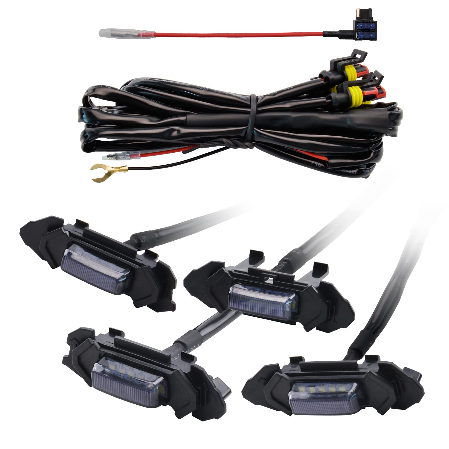 Snapklik.com : AUXLIGHT Upgraded RAV4 Grille Lights Accessories 2019 ...