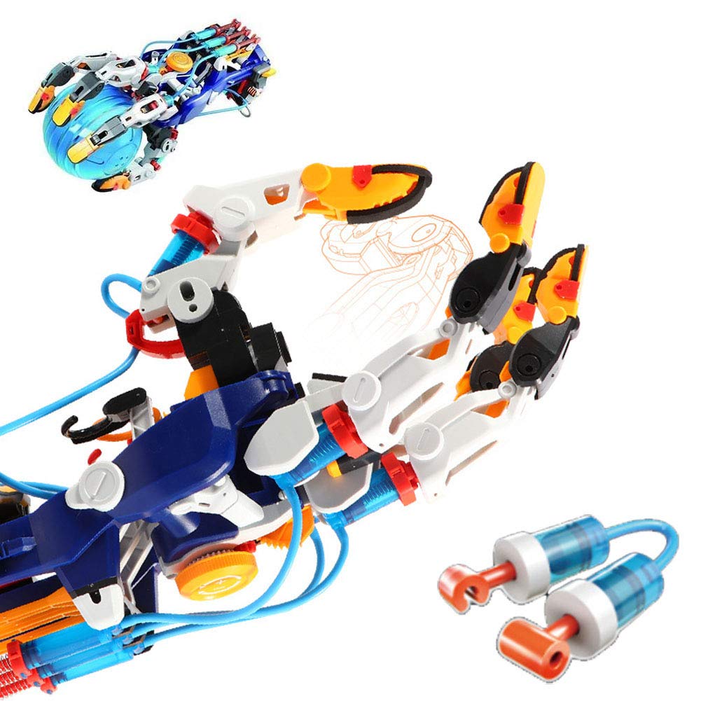 Buy FXQIN Hydraulic Robotic Hand for Kids Learn Hydro Mechanics and ...