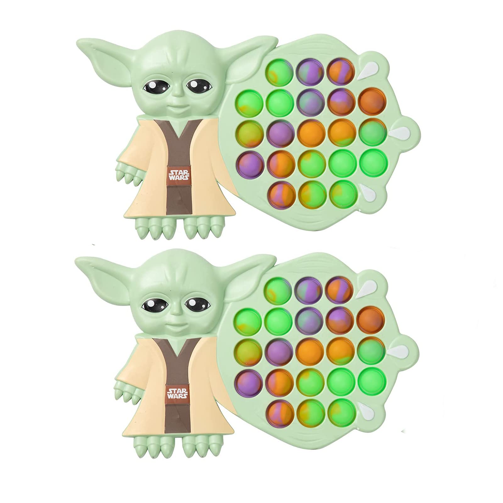 Yoda Pop It Bubble Fidget Toy Grogu Baby Child Push | Desertcart Guatemala