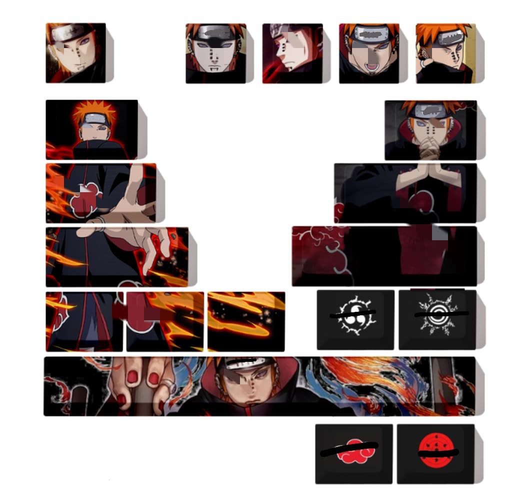 Amazon.com: KEYOTIM Computer keyborads PBT Dye Upgrade 12 Keycap Set ...