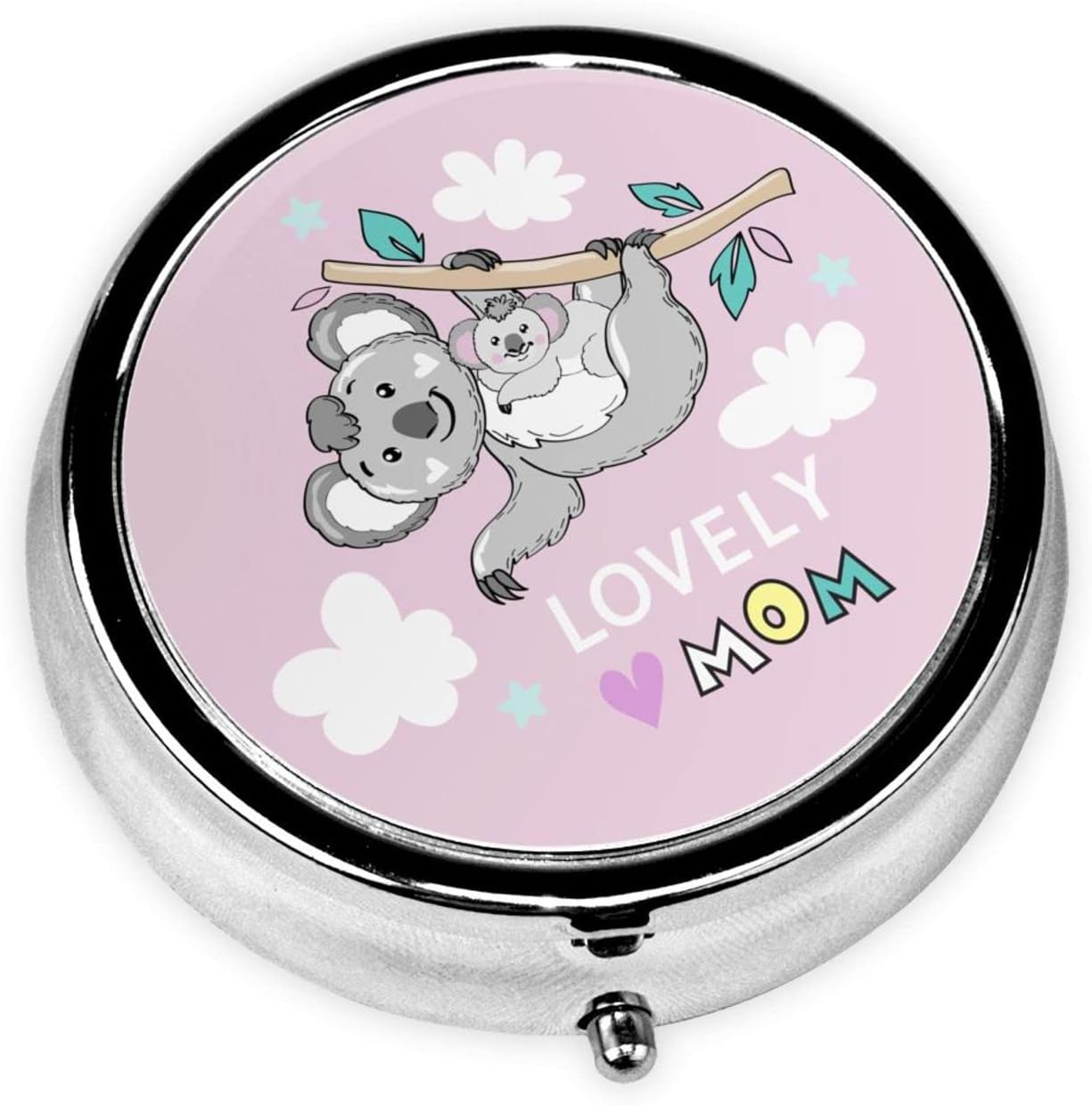 Amazon.com: Cute Koala Pill Box Small Daily Pill Box Organizer 3 ...