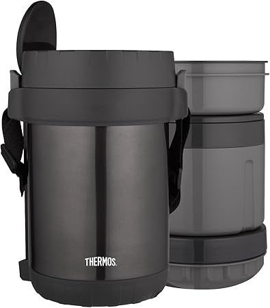 Amazon.com: THERMOS All-In-One Vacuum Insulated Stainless Steel Meal ...