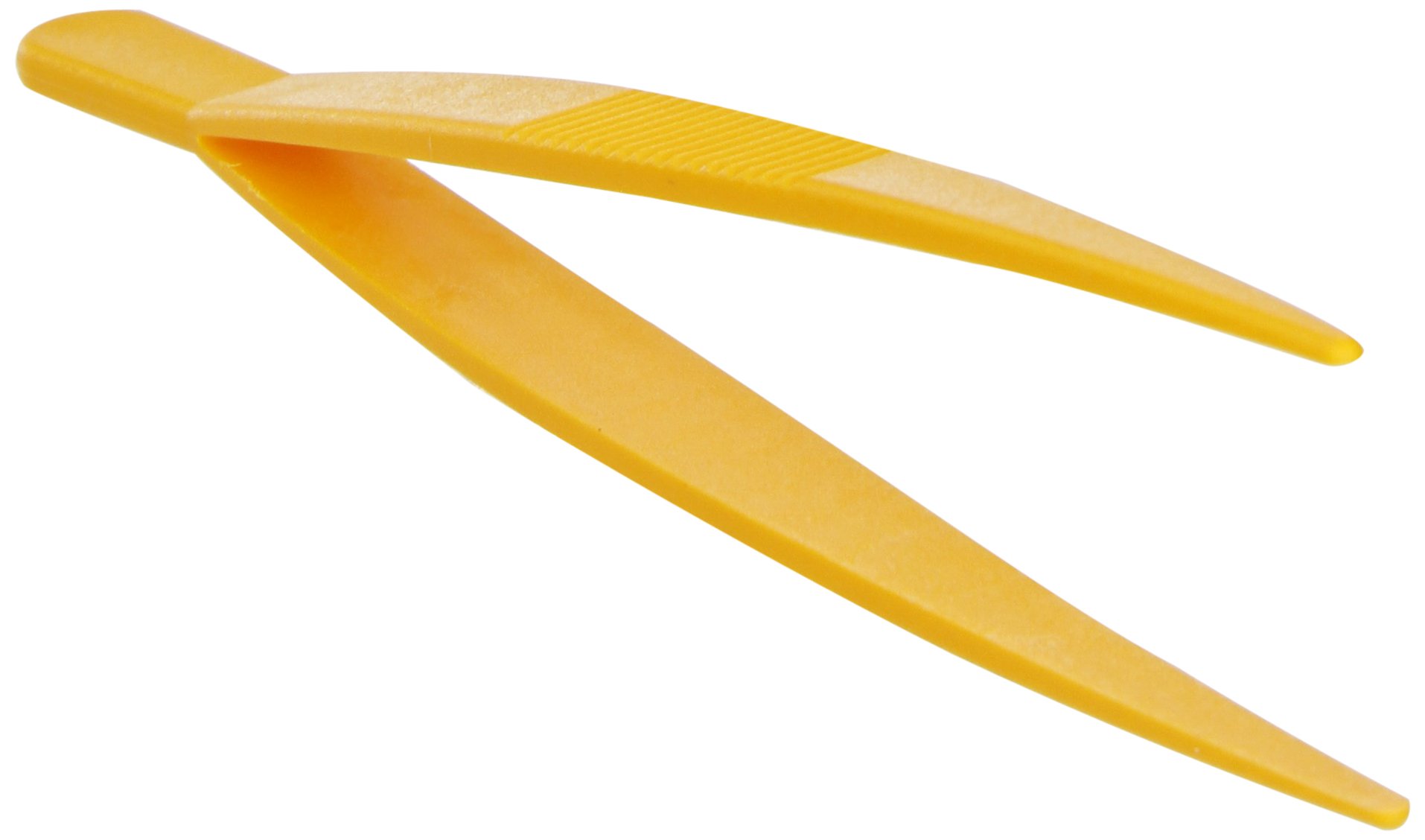 Amazon.com: Vitlab POM Yellow Round Ends Forceps, 115mm L (Pack of 5 ...