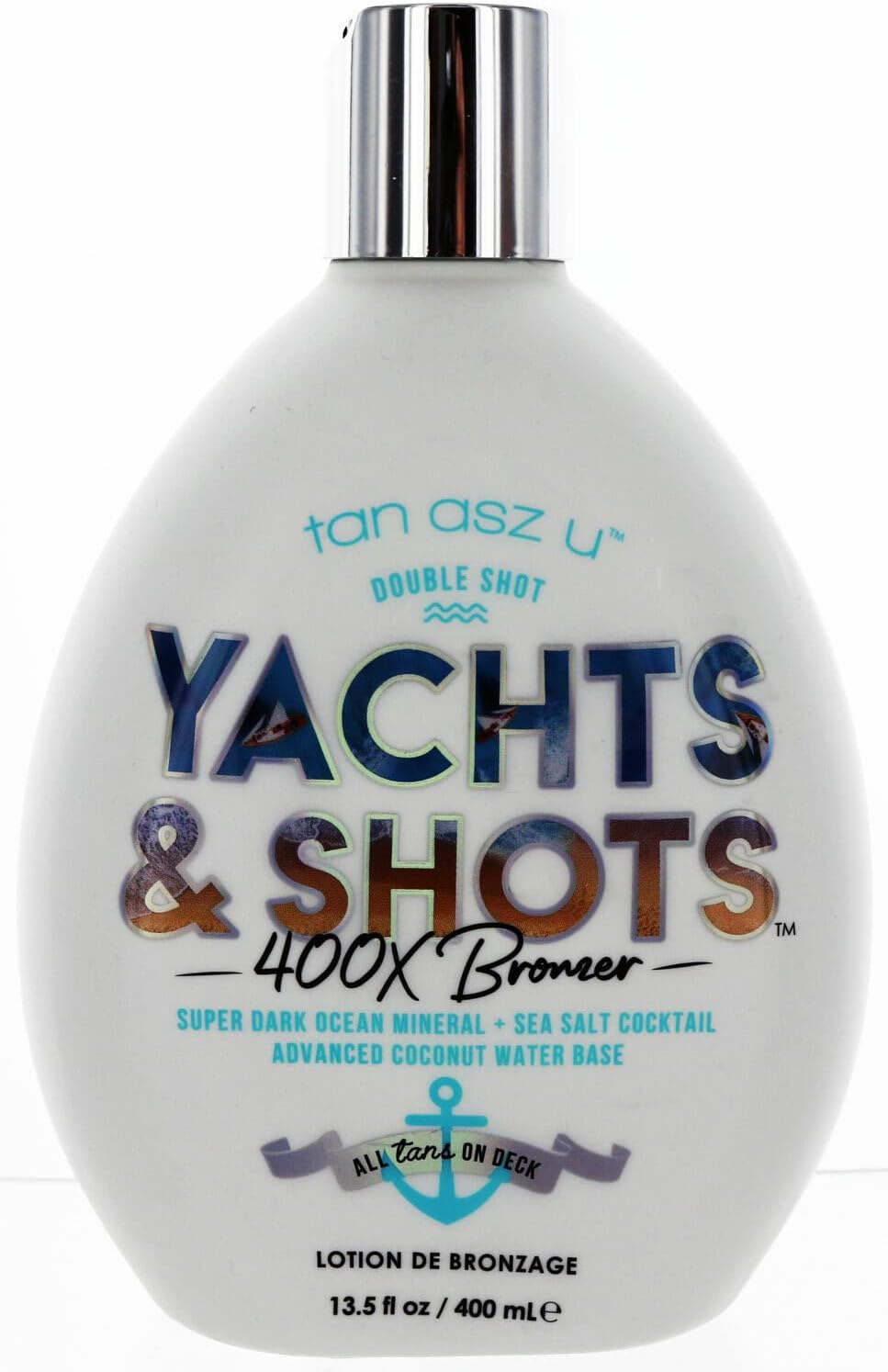Amazon.com : Yachts & Shots 400X Double Shot Bronzer Super Dark Ocean ...