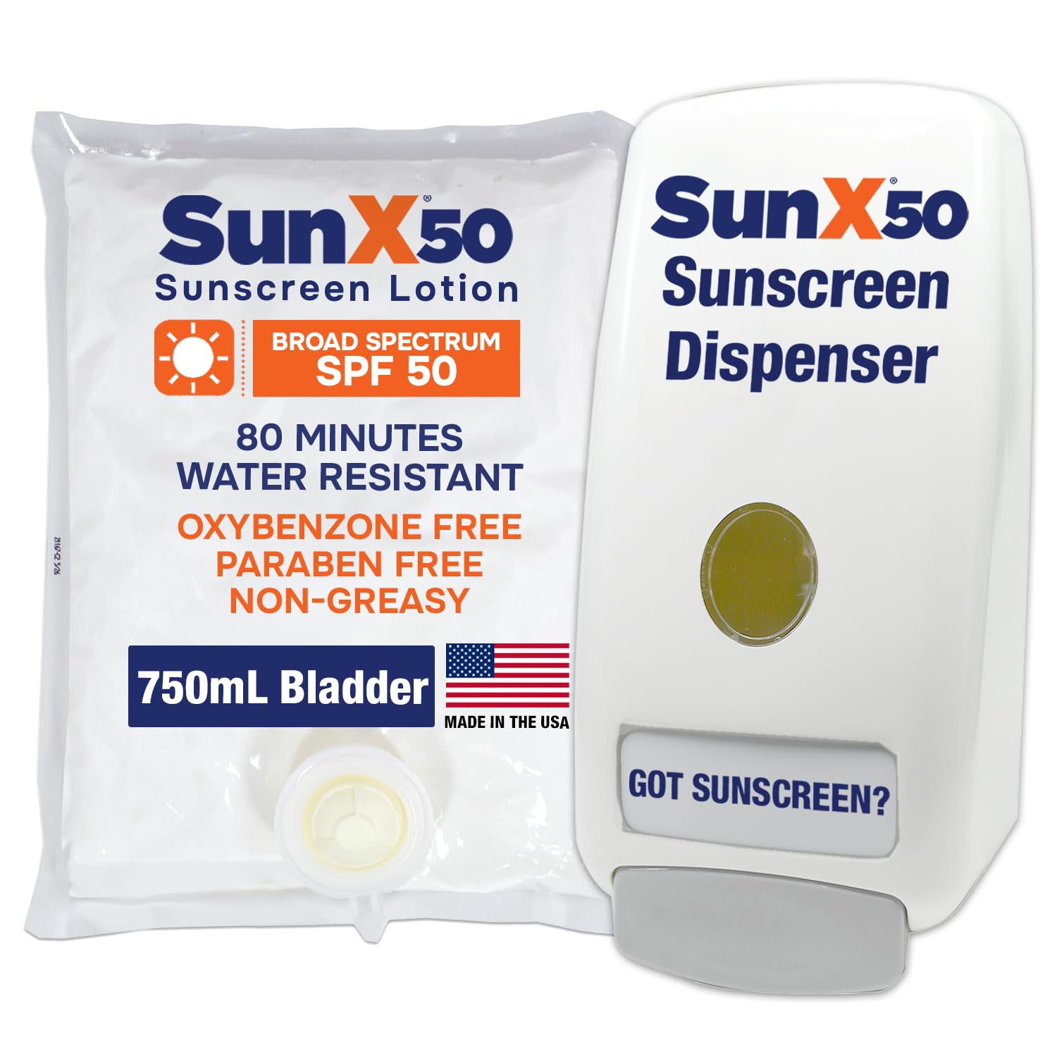 Amazon.com: CoreTex Sun X 50+ 750mL Sunscreen Lotion Bladder & Wall ...