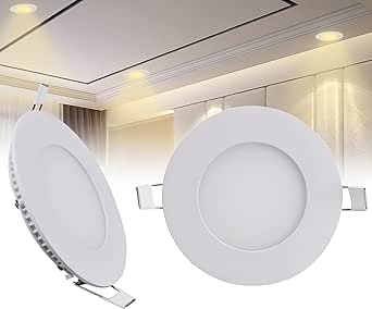 TTiiLoe 6W Downlights for Ceiling 4 Inch LED Recessed Lighting 360Lm ...